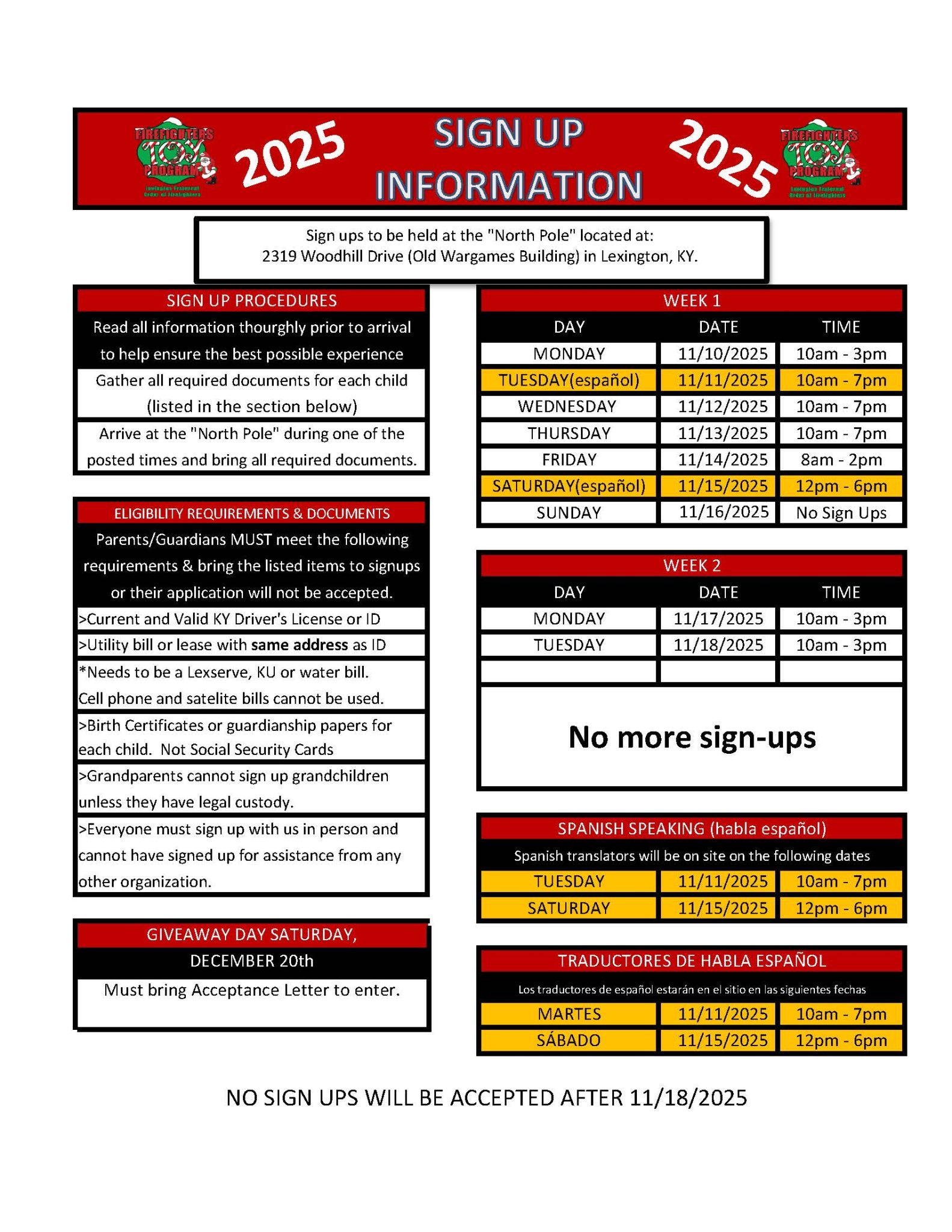 Lexington Firefighter’s Toy Program – Lexington Fraternal Order of ...